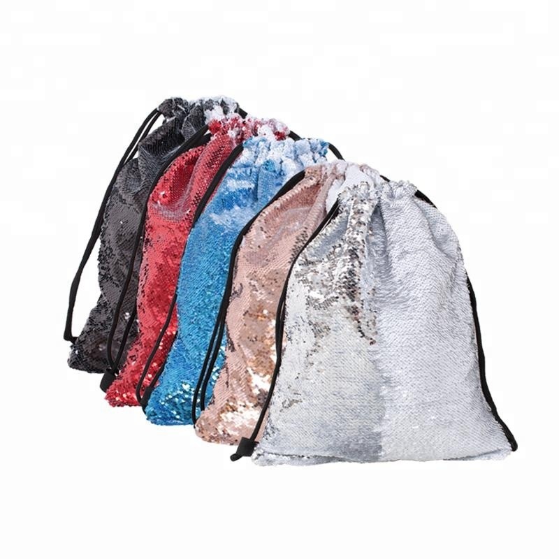 Sublimation Printing Mermaid Sequin Reversible Backpack Sublimation ...